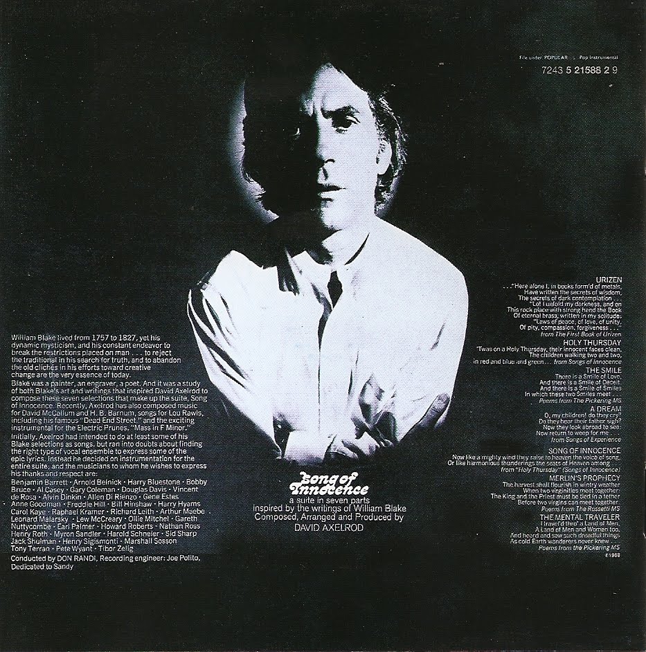 The Human Abstract Poetic: A Tribute to David Axelrod | Passion of the ...